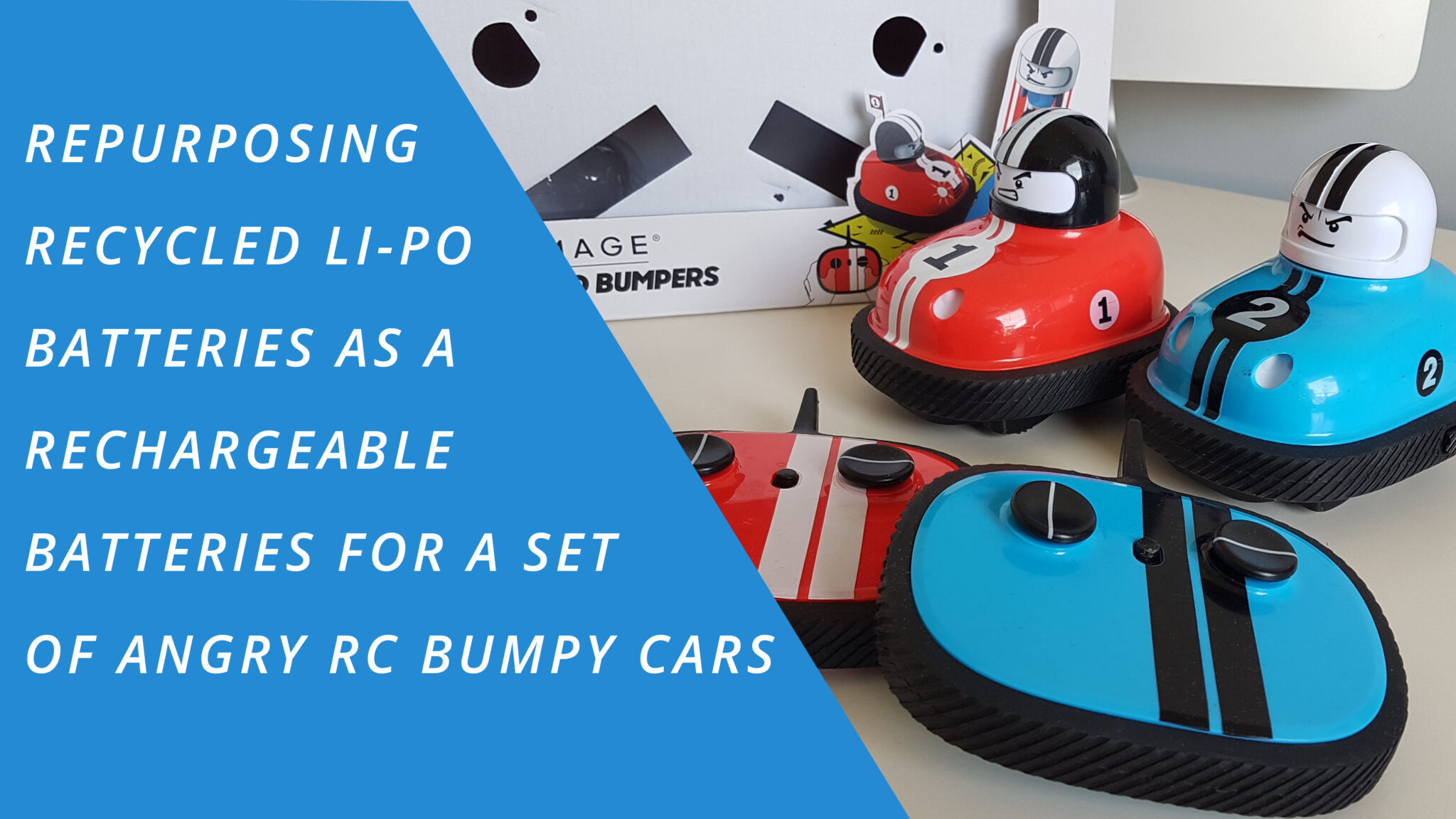 Repurposing recycled 18650 Li-Po battery in Remote Controlled bumpy ...